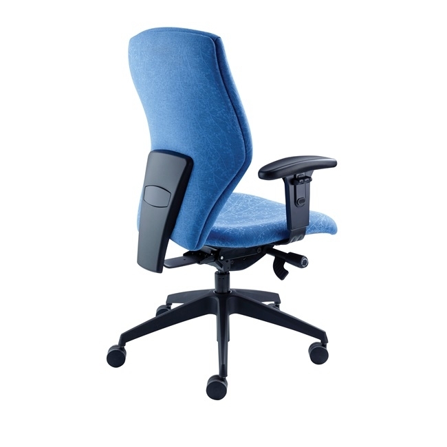 High Back Task Chair With Adjustable Arms - VDU & Task Chairs - Office ...