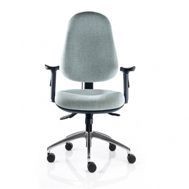 High Back Ergonomic Full Function Chair Multi Function Arms