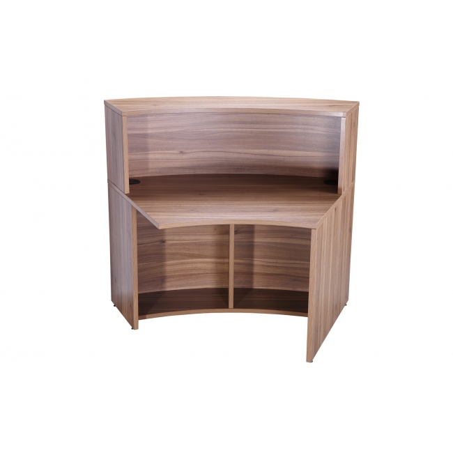 Single Section Curved Full Height Radius Reception - Reception Counters
