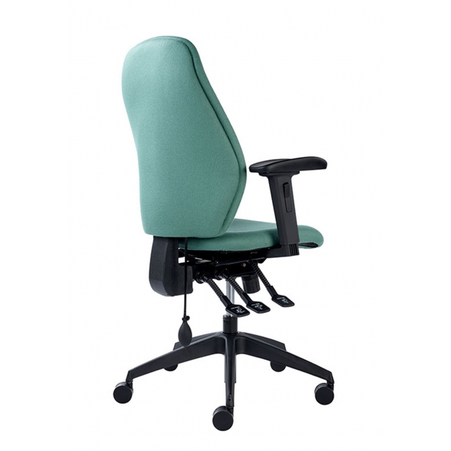 High Back Ergonomic Full Function Chair Multi Function Arms