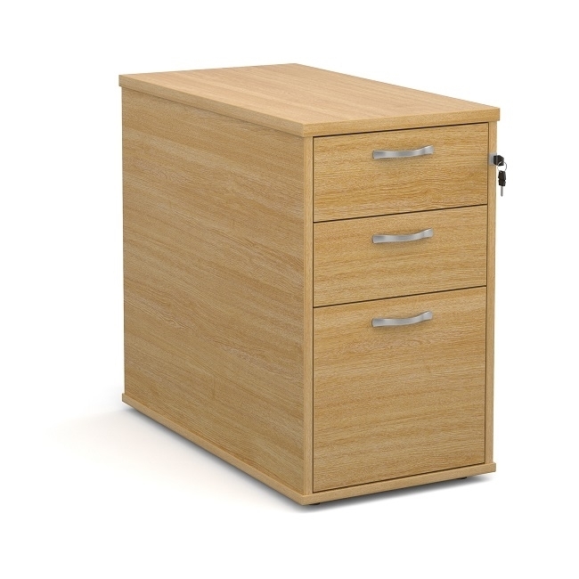 Himley 3 Drawer Desk High Pedestal 800mm deep - Himley Pedestals ...