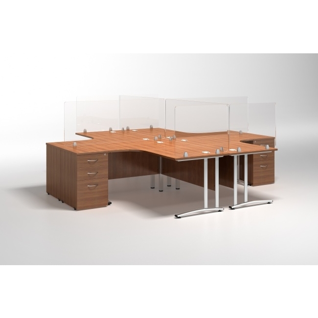 Virus Shield Desk Mounted Screens