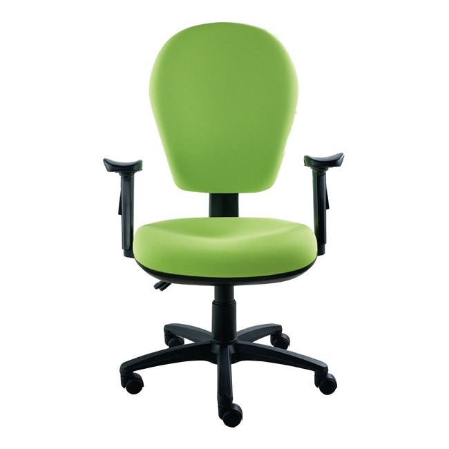 High Back Chair With Rounded Back and Multifunctional Arms