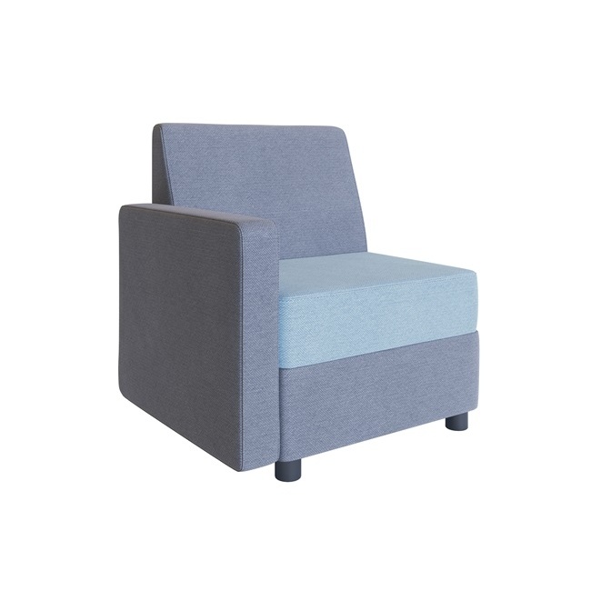 Reception Chair With Right Fixed Arm - Sofas and Reception Chairs ...