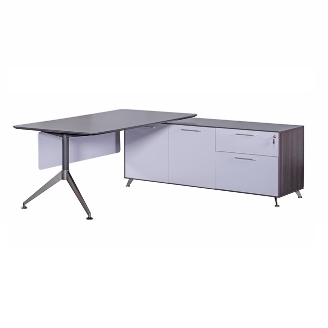 Hilton Corner Desk With Right Hand Return Unit