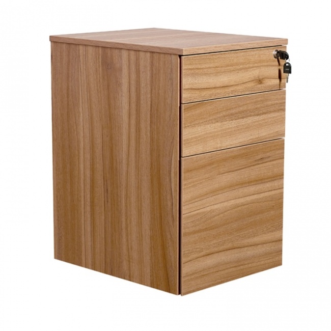 Apley Executive 3-Drawer Flush Fronted Mobile Pedestal